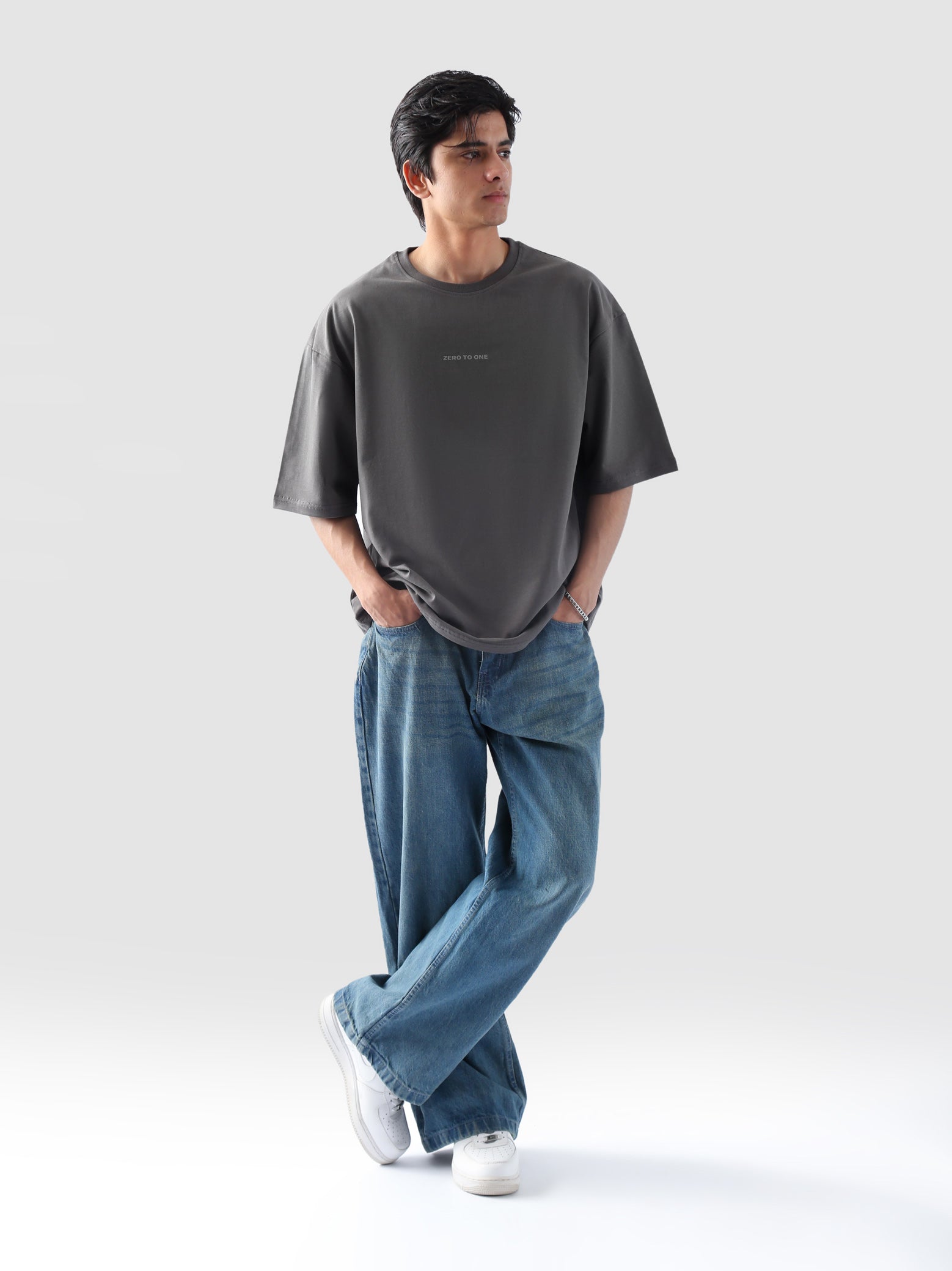 Zero to One | Oversized Graphic T-Shirt Pakistan – GROOVY