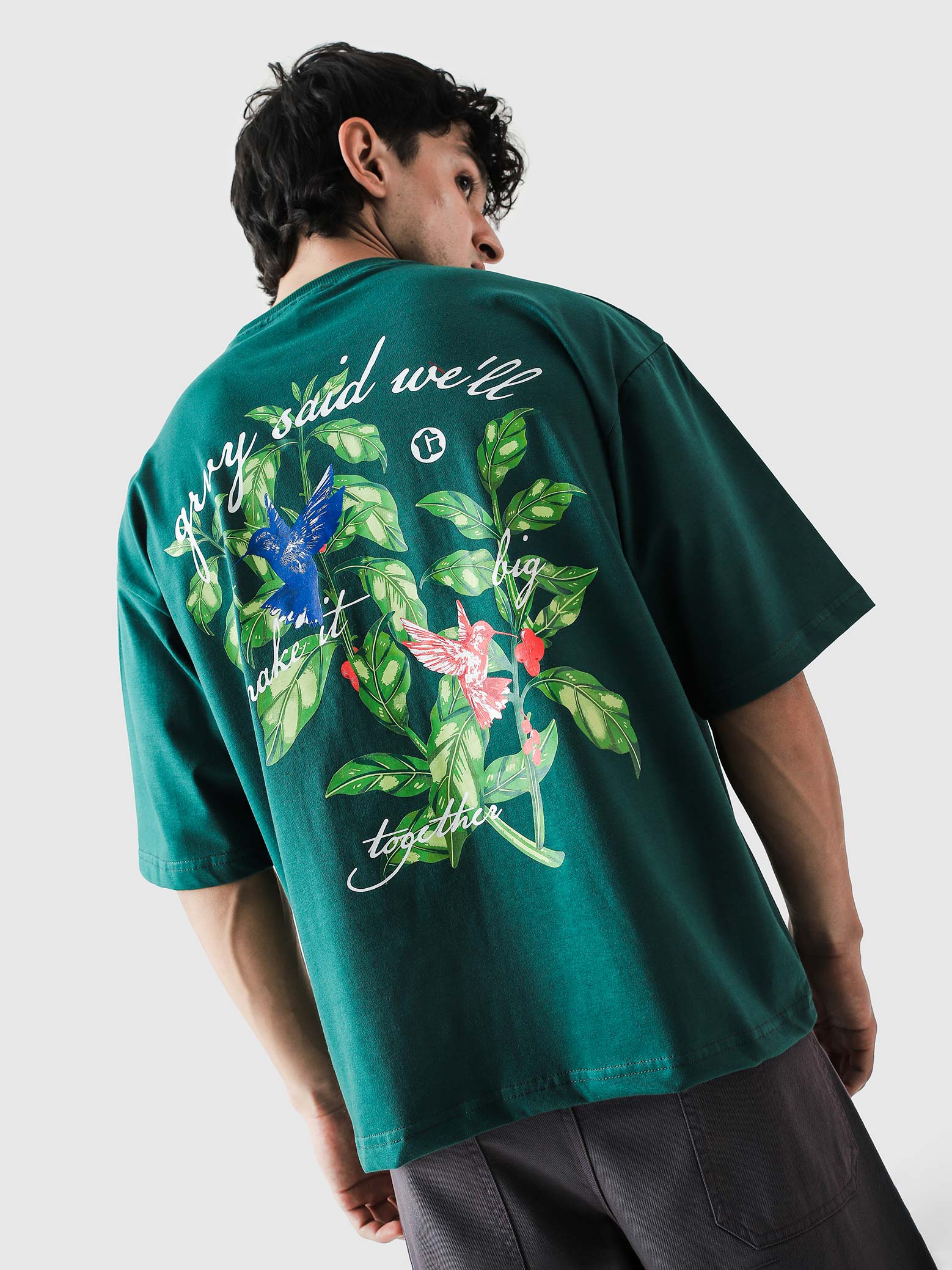 Green Hummingbird Tee | Nature Inspired Streetwear Pakistan – GROOVY ...