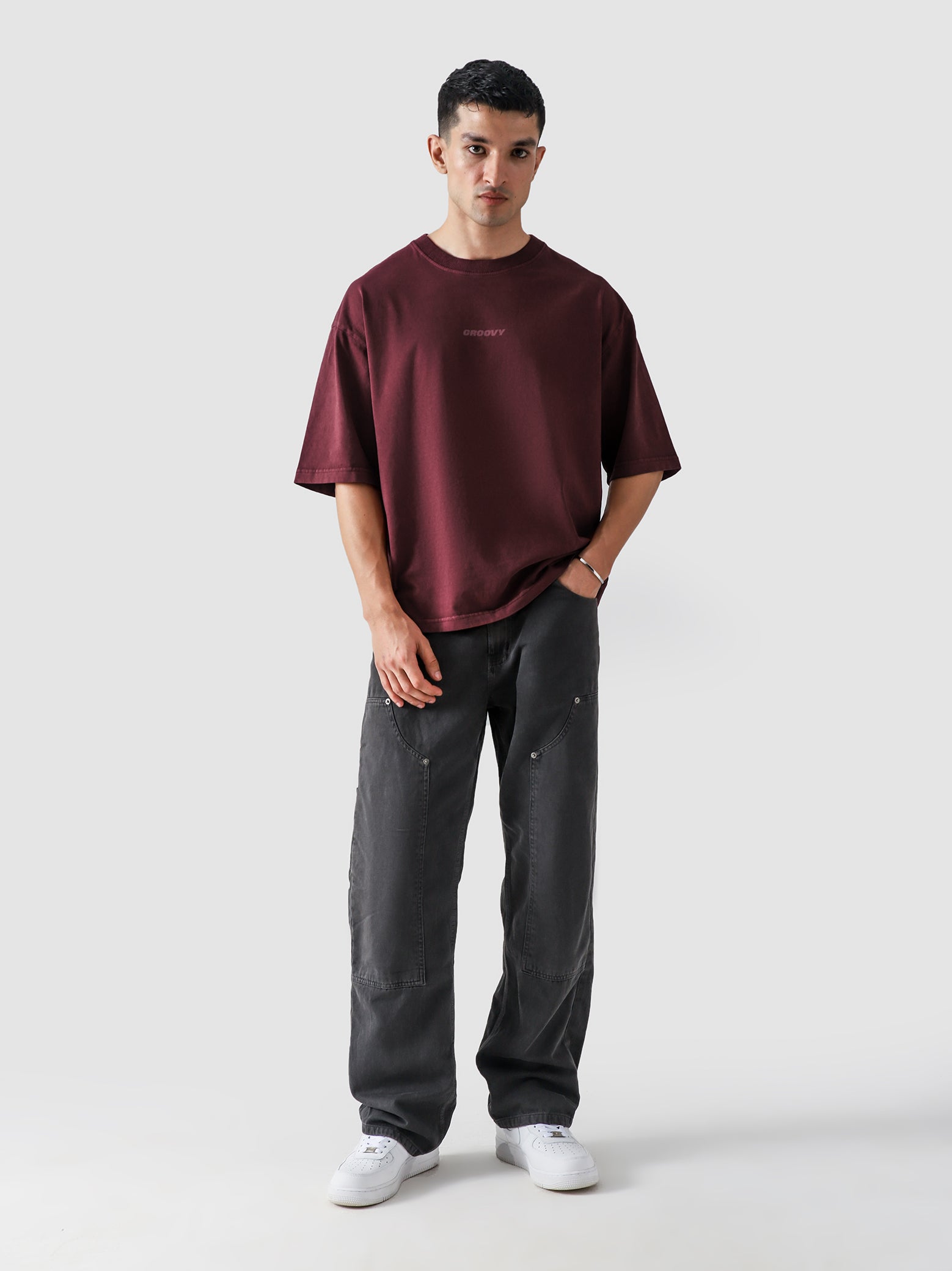 Crimson Washed Blank – GROOVY